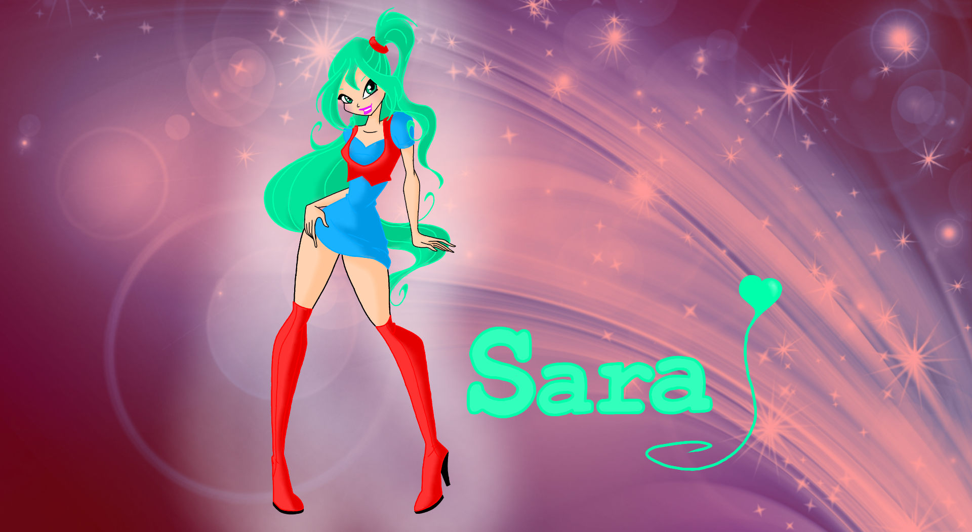 Winx Club OC Character - Sara - ibisPaint