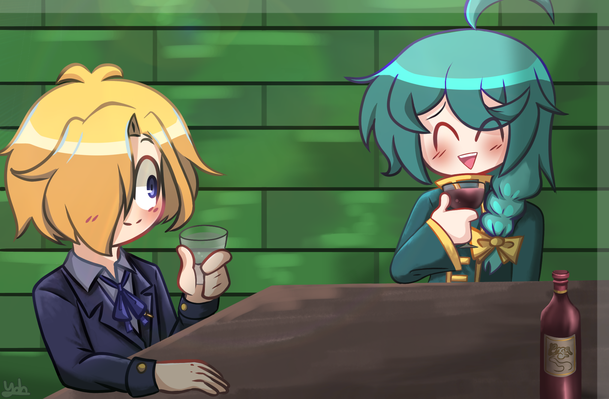 Noel and Ashe - ibisPaint