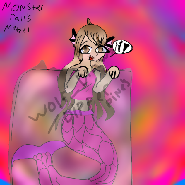 Monster Falls AU - ibisPaint