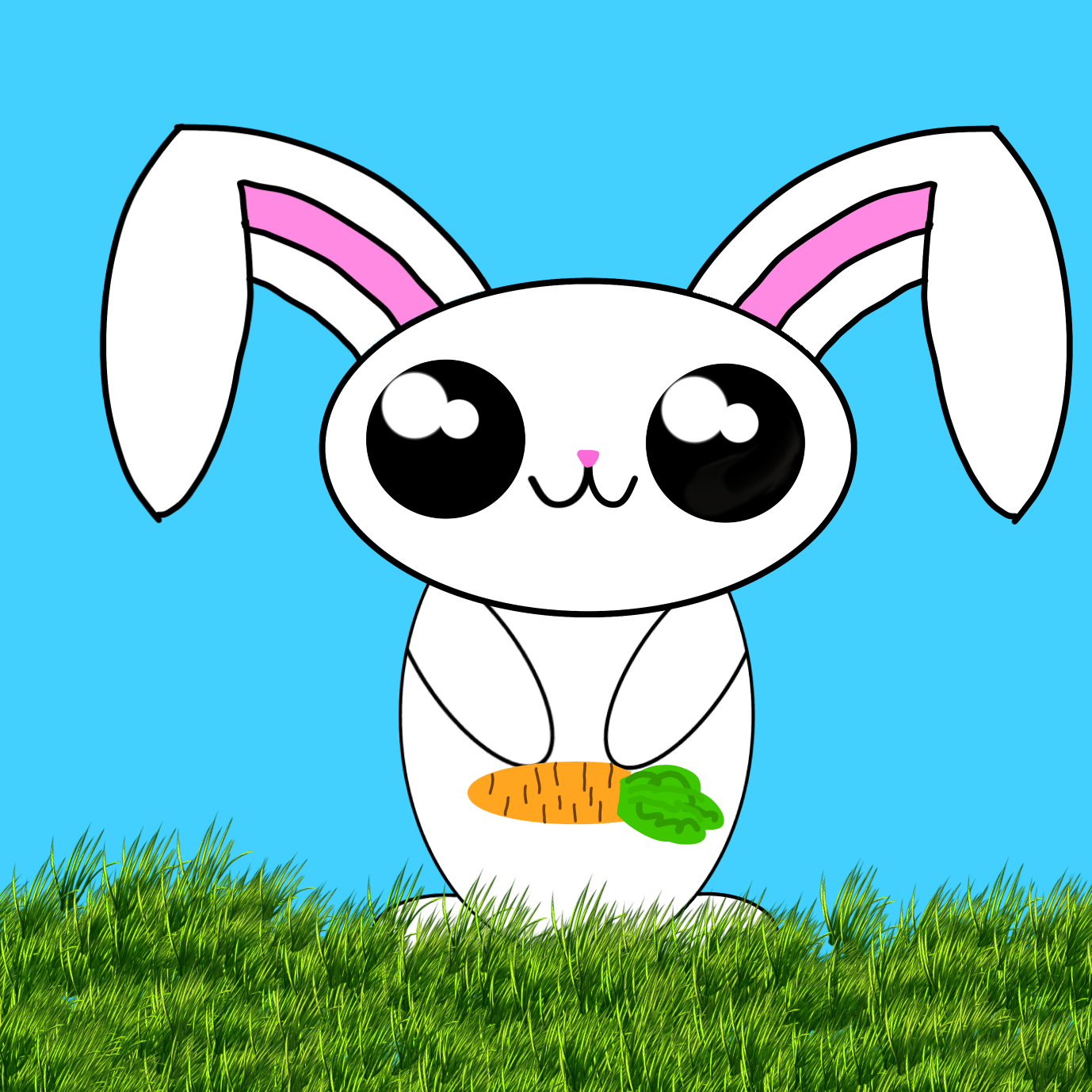 De bunnyyyy🥕🐰 - ibisPaint