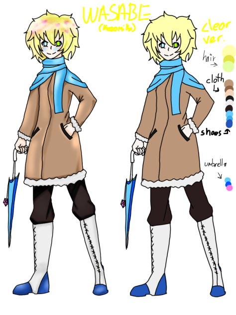 wasabe for charahub - ibisPaint