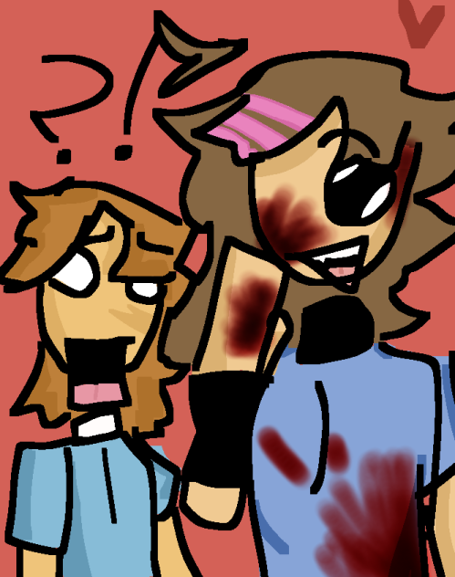 MIKE!! NOT AGAIN- “ - ibisPaint