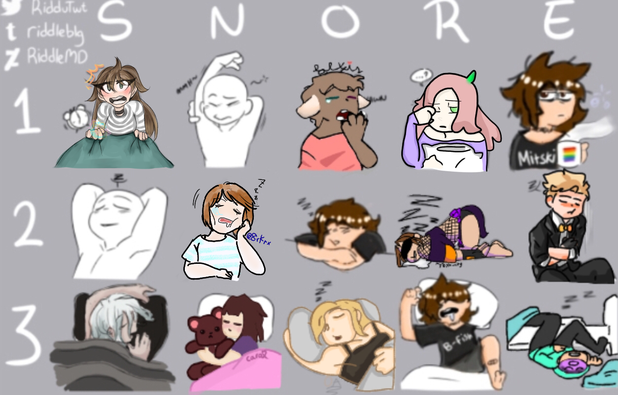 Sleepy Collab! - ibisPaint