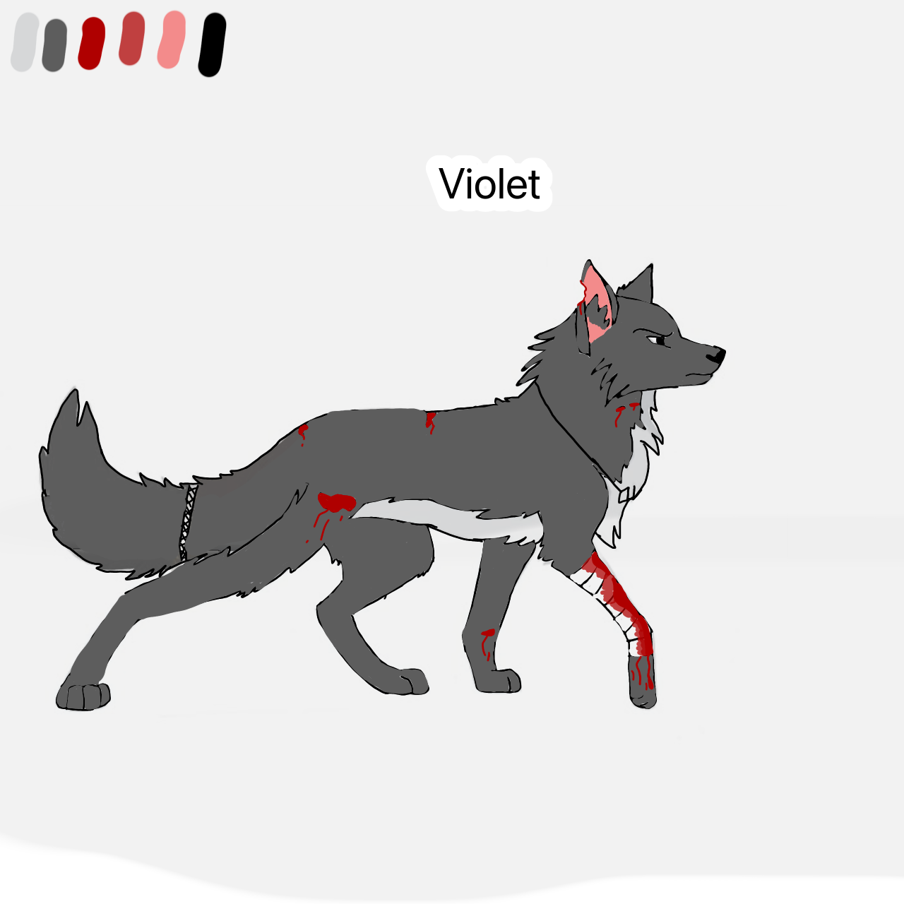 Wolf violet - ibisPaint