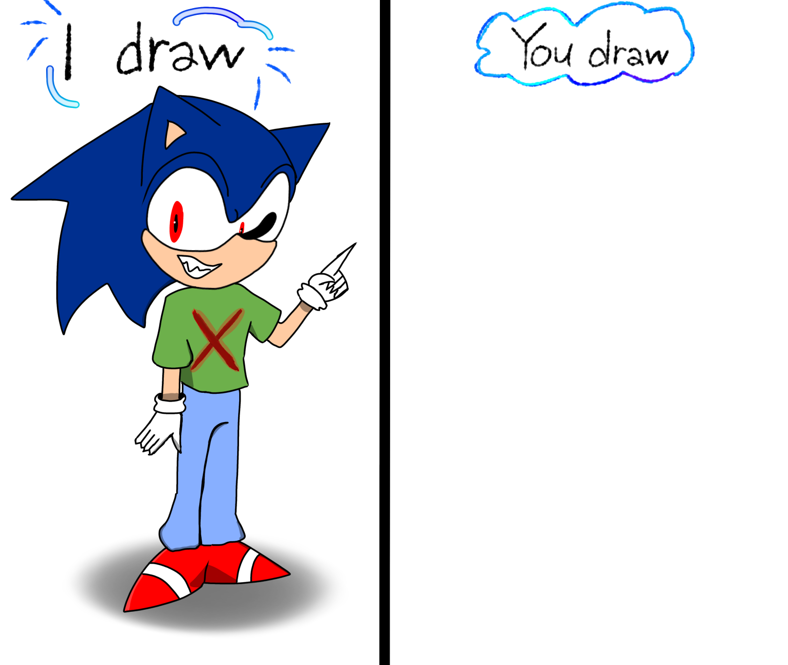 Sonic.exe Collab - ibisPaint