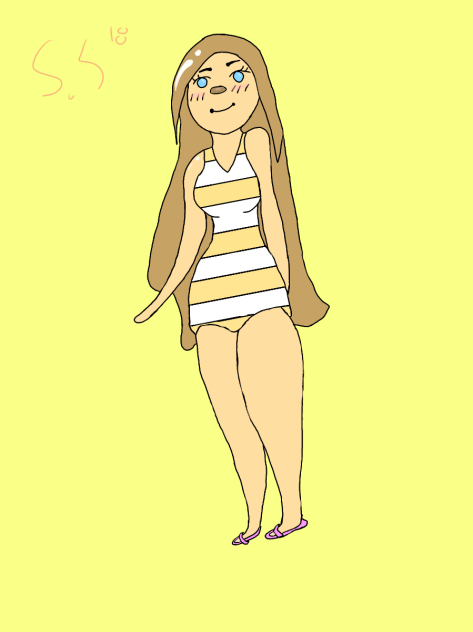 sally - swimsuit - ibisPaint