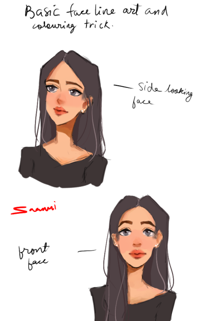 face making tutorial - ibisPaint