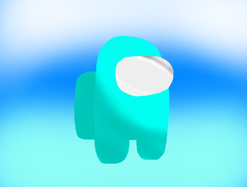 Cyan CrewMate - ibisPaint