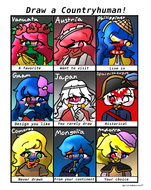 Draw a CountryHuman! (remake) - ibisPaint