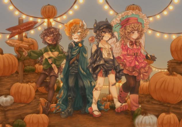 pumpkin patch path - ibisPaint