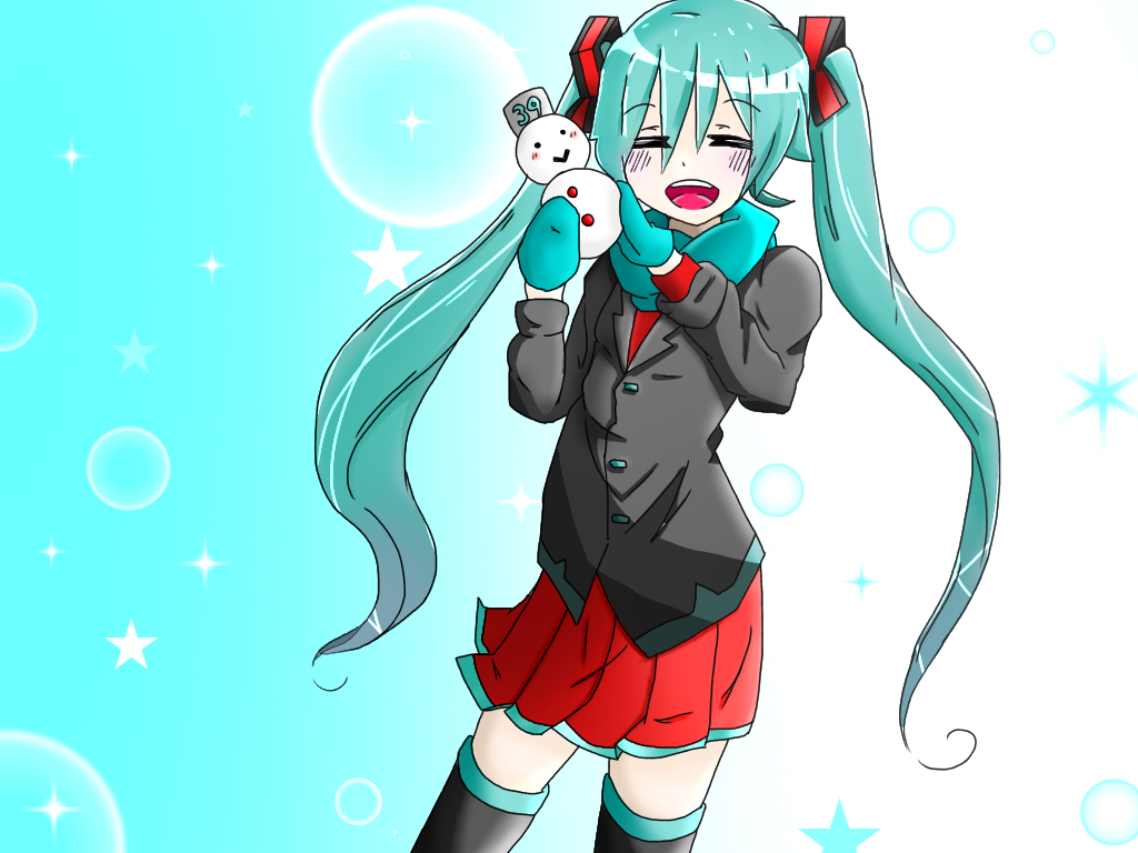 Winter Miku - ibisPaint