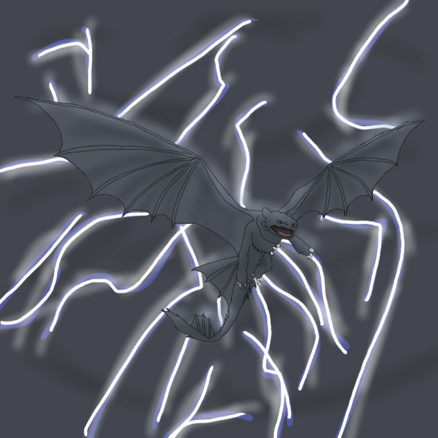 Night fury - ibisPaint