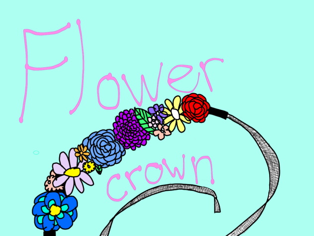 Flower crown - ibisPaint