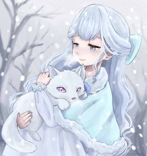Snow fox - ibisPaint