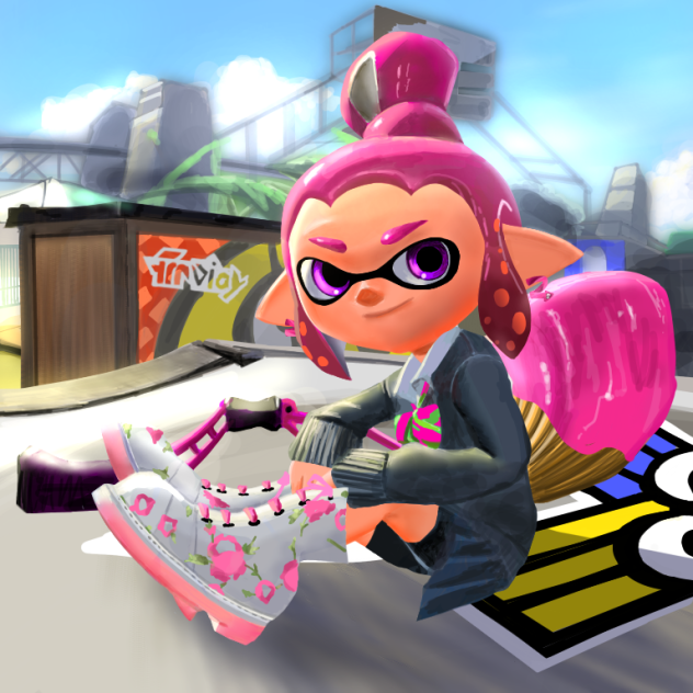 パーマネントパブロ(SPLATOON) - ibisPaint