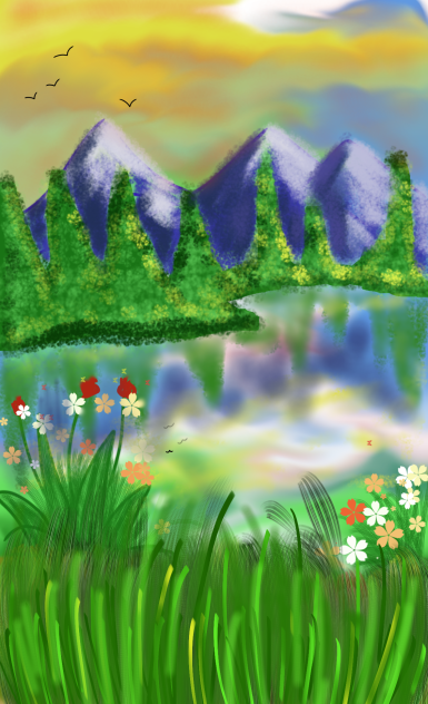 scenery - ibisPaint