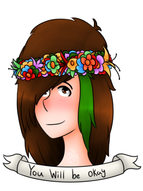 Flower Crown Mona - ibisPaint