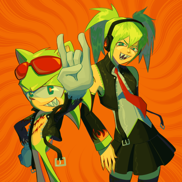 SCOURGE & MIKU - ibisPaint