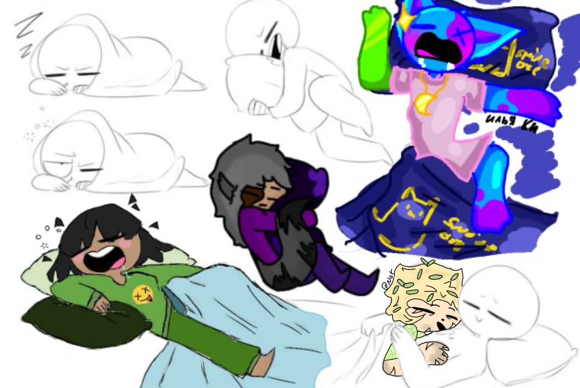 CUDDLE COLLAB!!! - ibisPaint