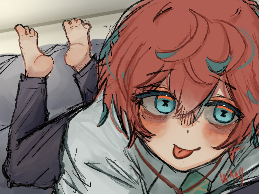 hes so silly - ibisPaint