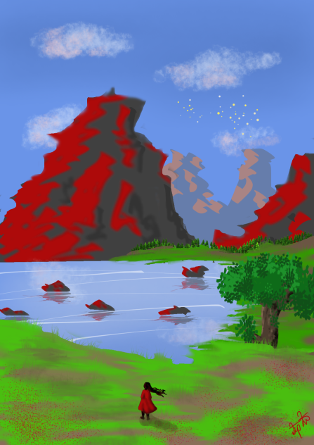 landscape practice 1 - ibisPaint