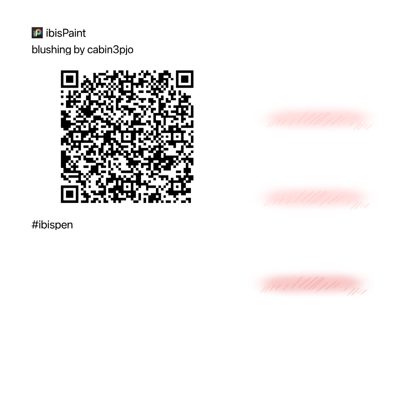 Blushing brushes - ibisPaint