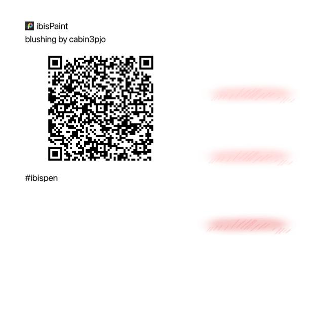 Blushing brushes - ibisPaint