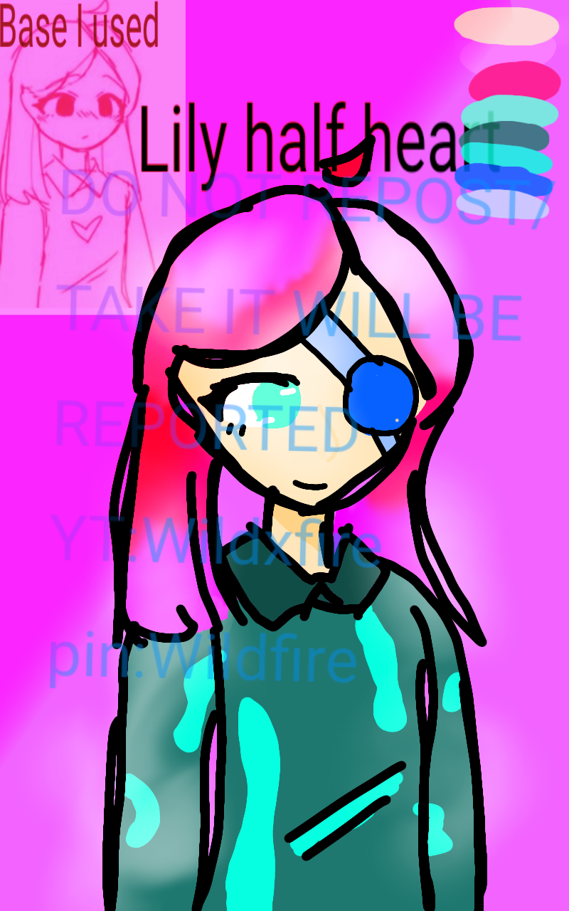 Lily half body - ibisPaint