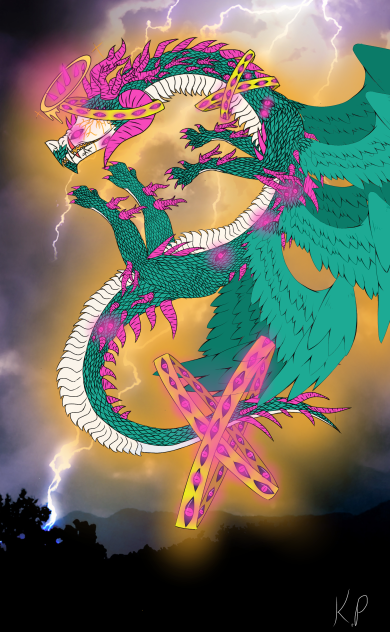 dragon Bigpuffer - ibisPaint