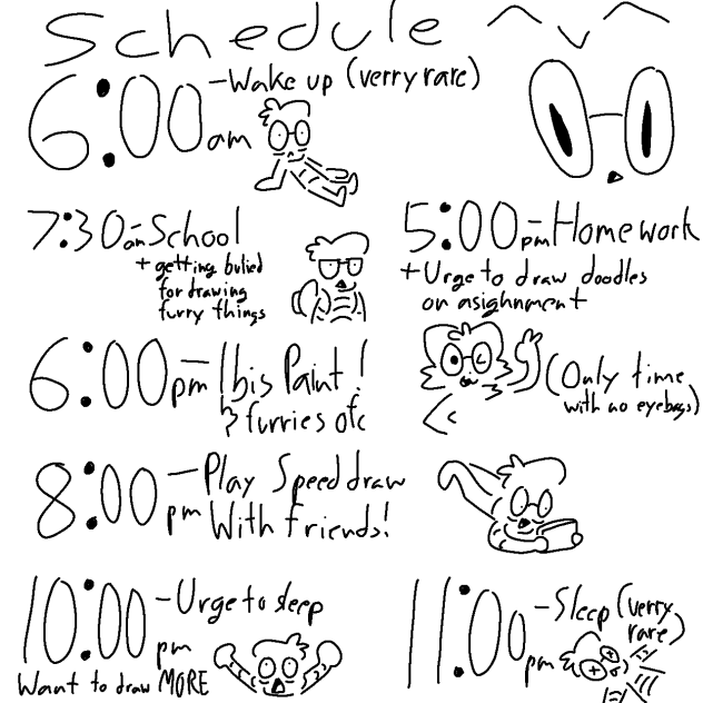 Schedule ^v^ - ibisPaint