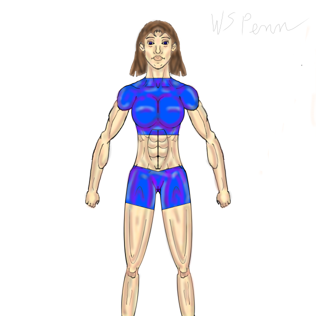 female muscle - ibisPaint