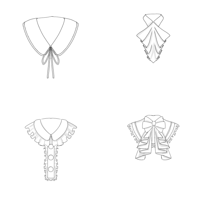 women's collar - ibisPaint