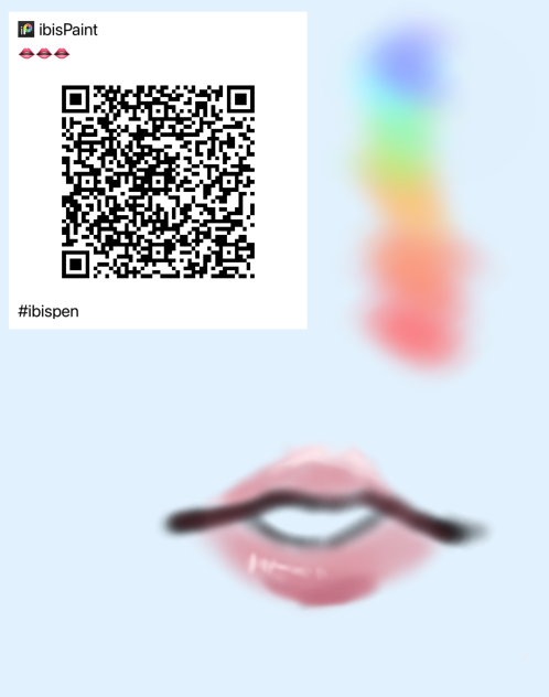 A great brush to draw lips - ibisPaint