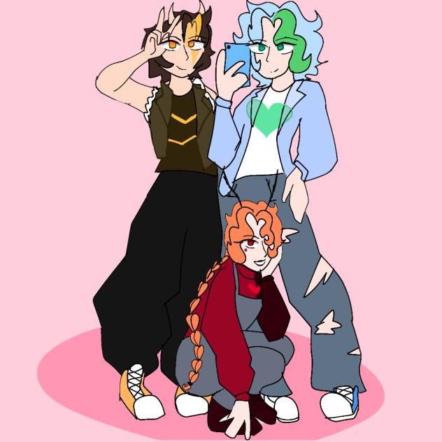 Life Series Gem and the Scotts fanart - ibisPaint