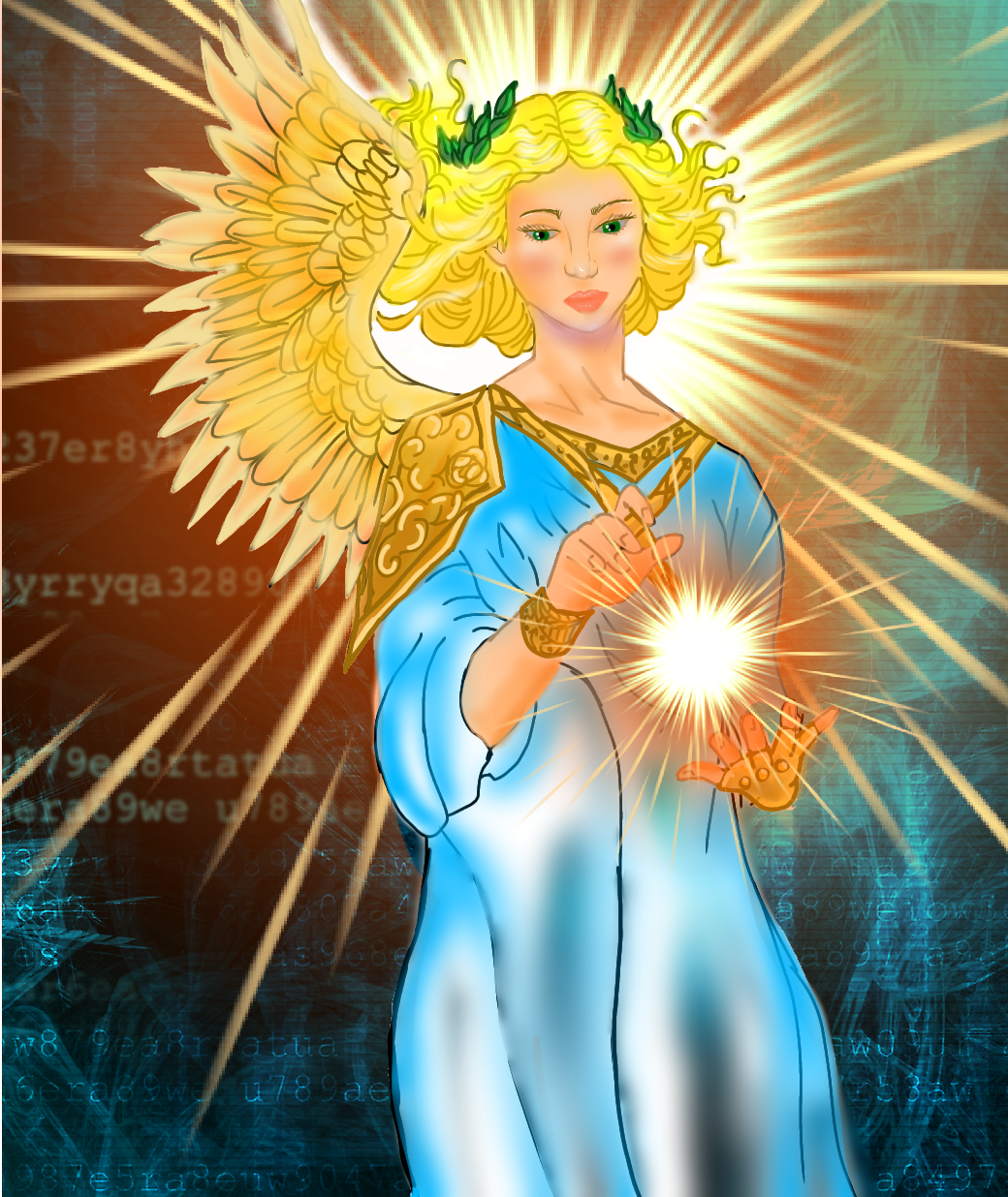 angel de luz - ibisPaint