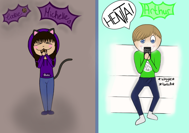 Micu & Arthur - ibisPaint