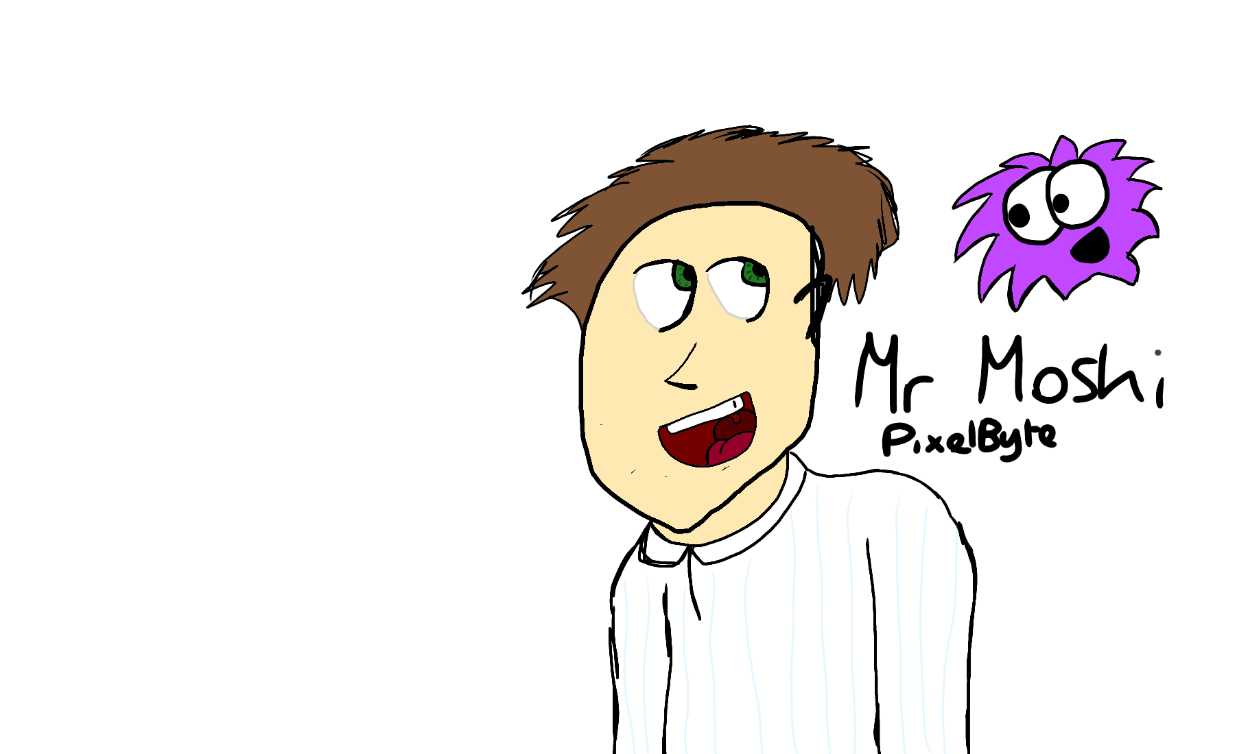 Mr Moshi By PixelByte - ibisPaint