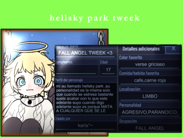 tweek tweak hellsky - ibisPaint