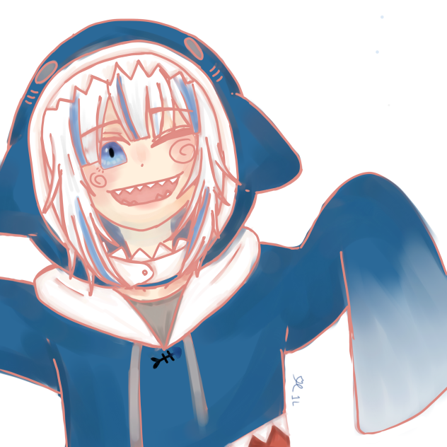 1L 🌊อะAaaaaaaa🦈 - ibisPaint