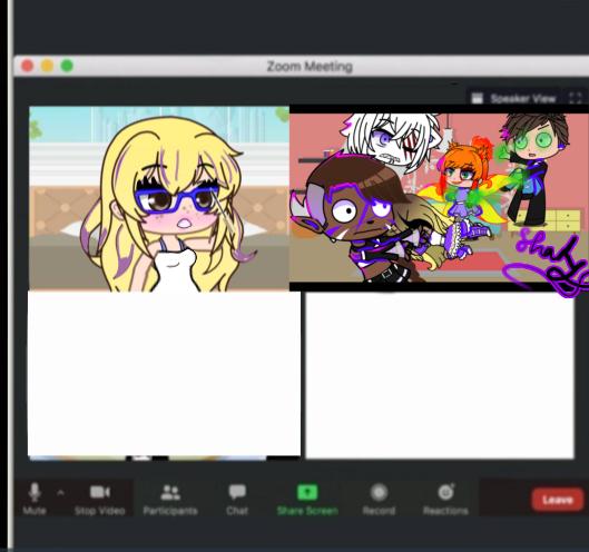 Zoom call Collab with Chick_ChickCO - ibisPaint