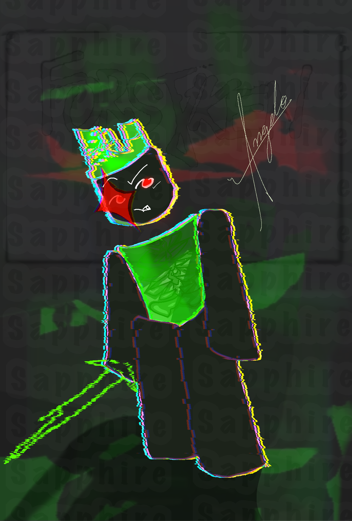 1x1x1x1 Forsaken Fanart - ibisPaint