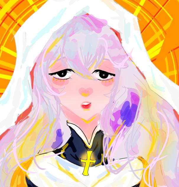 saint girl - ibisPaint