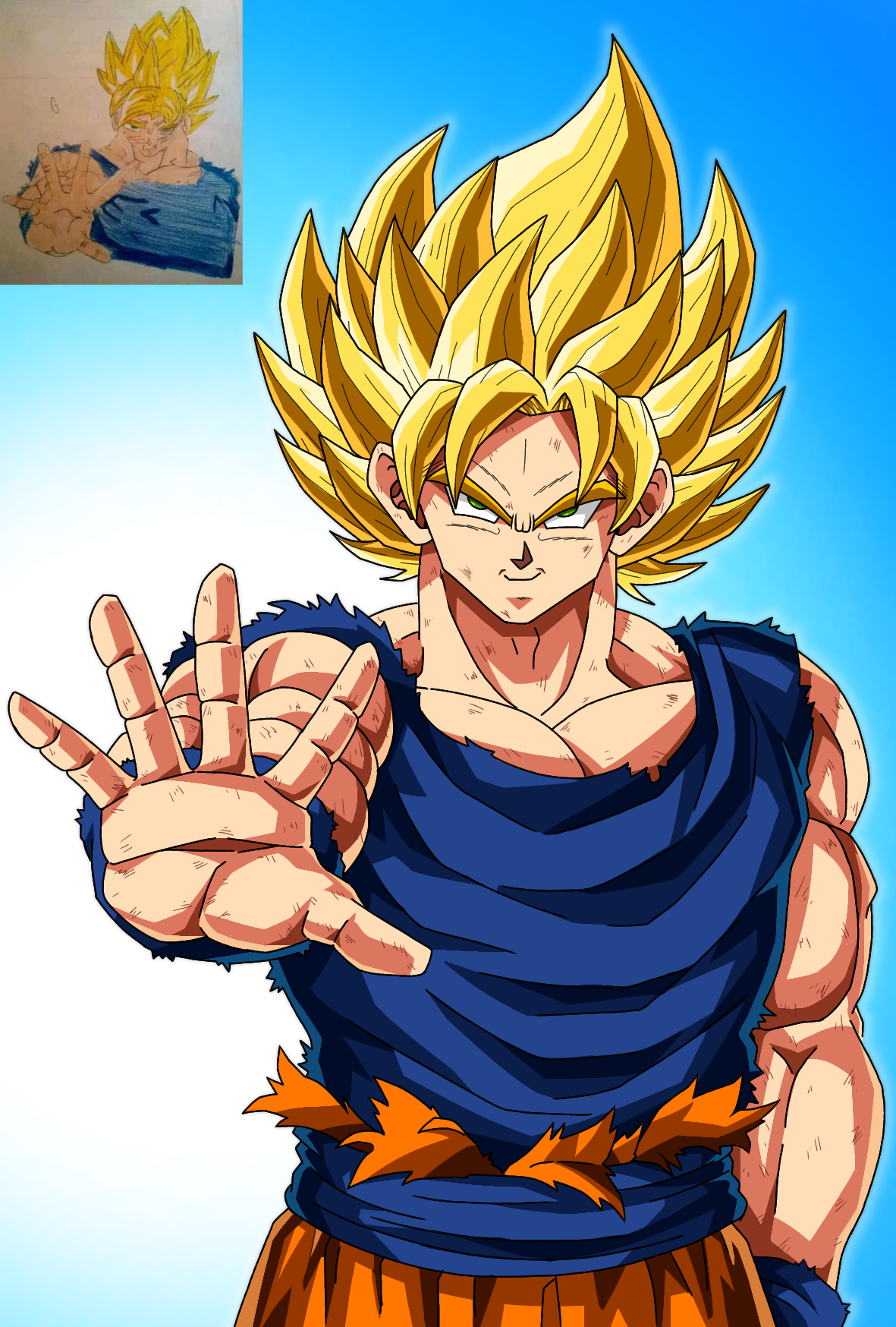 remake 18 (goku ssj 1) - ibisPaint