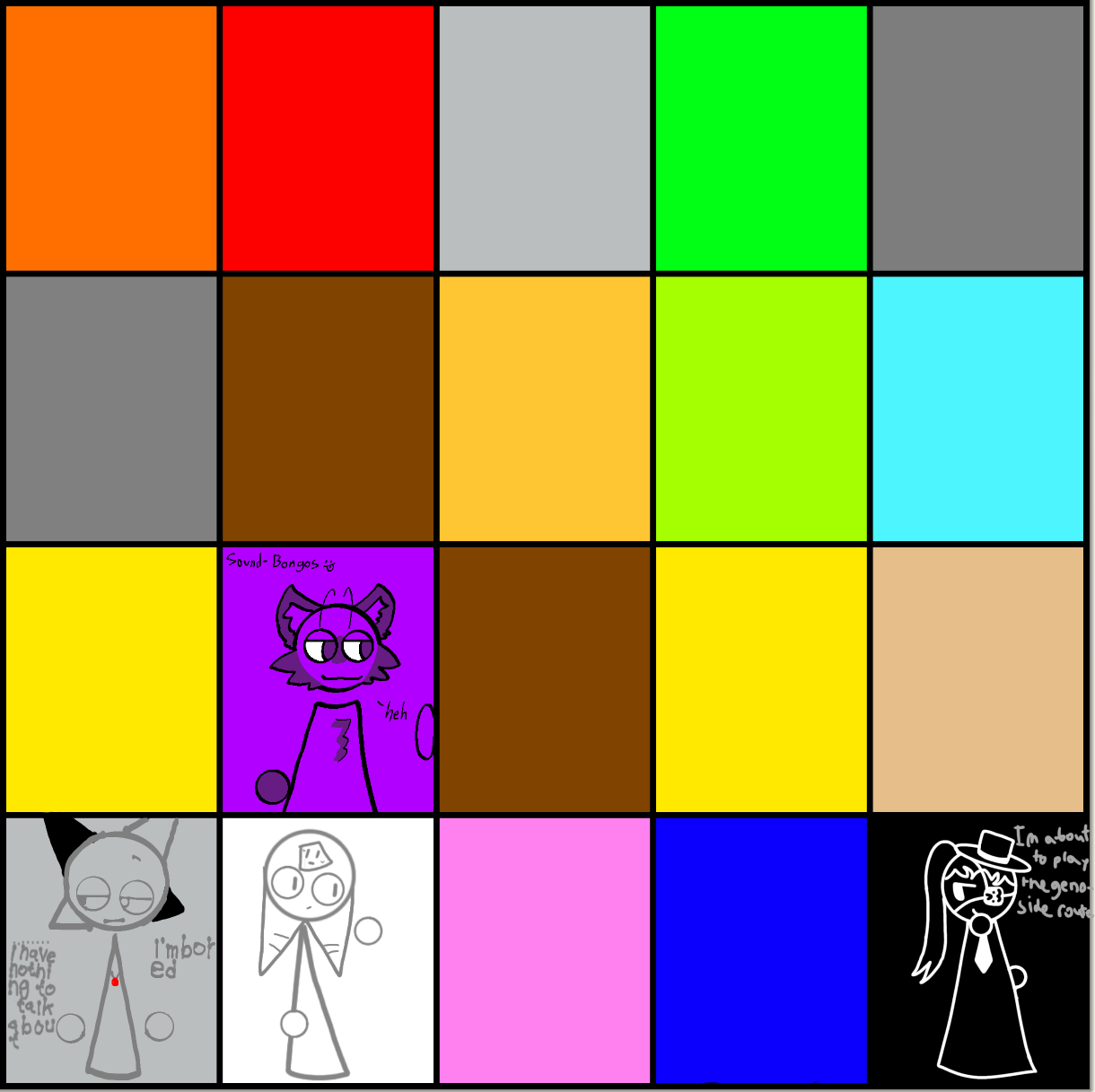 Sprunki collab oc - ibisPaint