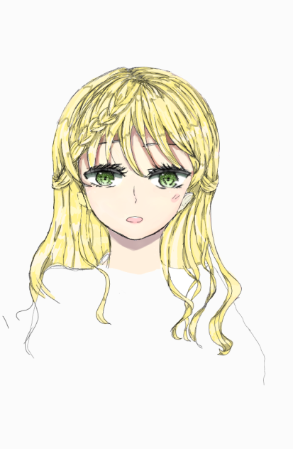 WIP Blondie OC - ibisPaint