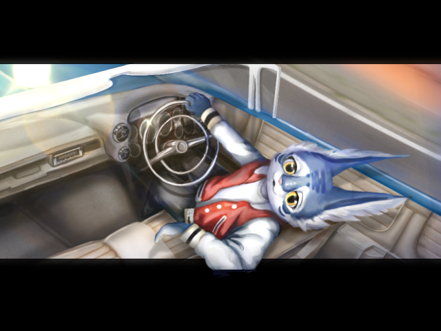 Car driving - ibisPaint