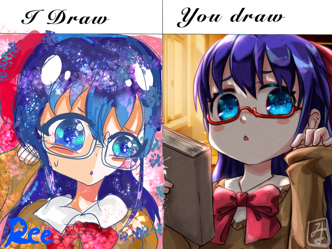 I draw you draw with Ree 2 - ibisPaint