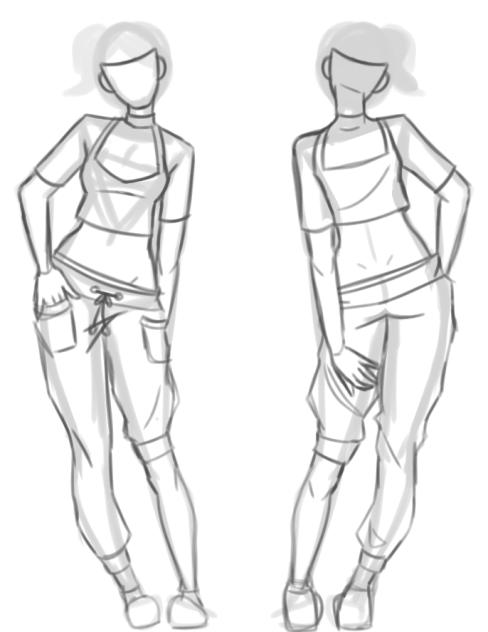 OC base sketch - ibisPaint