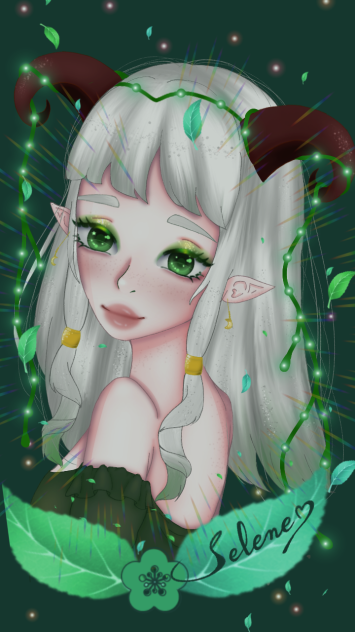 Redraw Magic light - ibisPaint