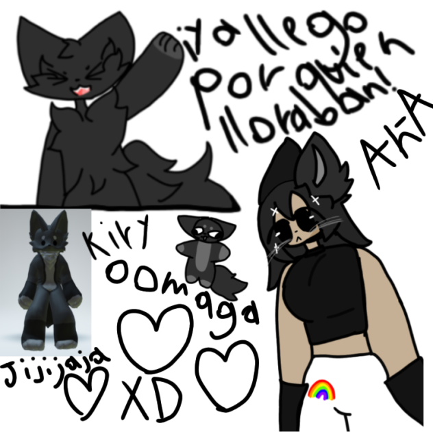 My Roblox character - ibisPaint